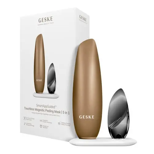GESKE Smartappguided Touchless Magnetic Peeling Mask | 5 In 1 - Gray