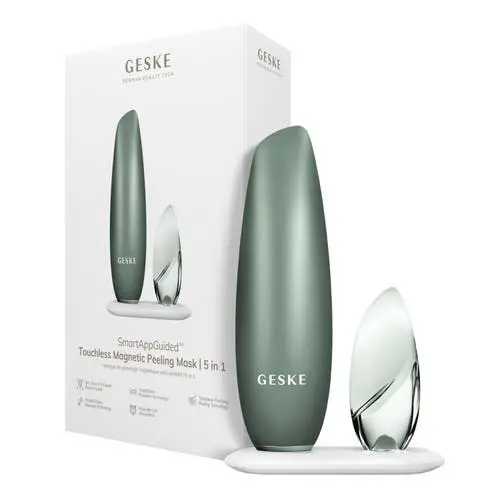 GESKE Smartappguided Touchless Magnetic Peeling Mask | 5 In 1 - Green