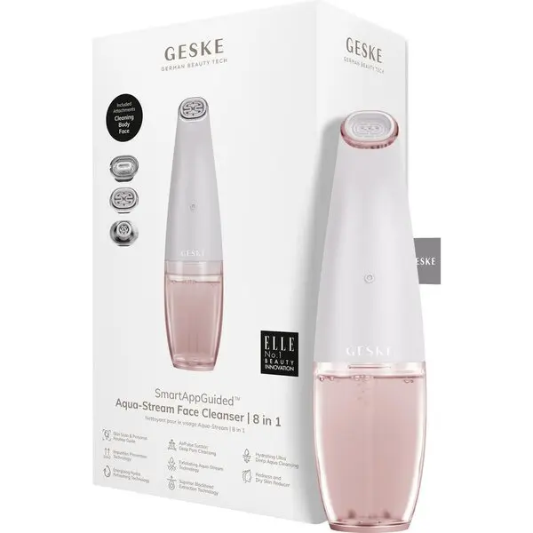 GESKE Smartappguided Aqua-stream Face Cleanser | 8 In 1 - Starlight