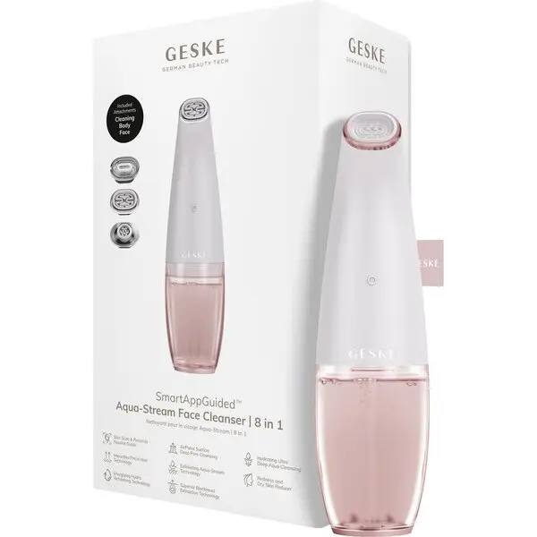 GESKE Smartappguided Aqua-stream Face Cleanser | 8 In 1 - Starlight
