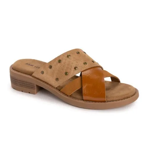 MUK LUKS Vittoria Sandal - Tan
