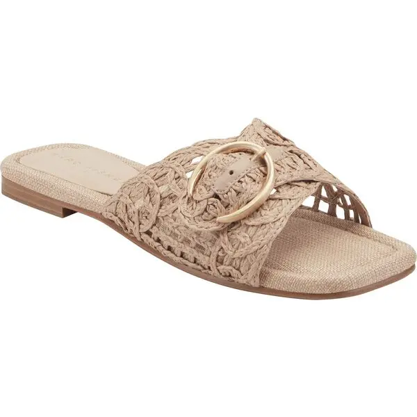 Marc Fisher Nacole Slide Sandal - Tan