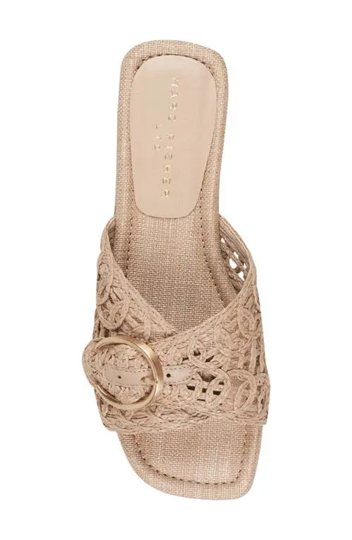Marc Fisher Nacole Slide Sandal - Tan