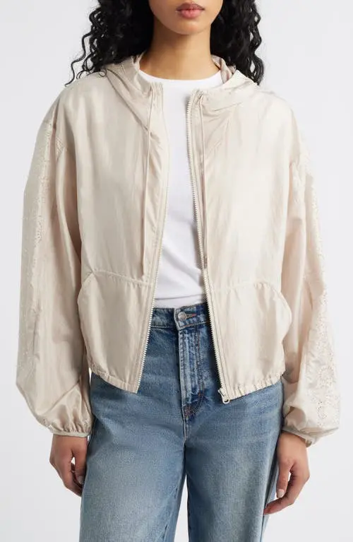 UGG Chiara Hooded Nylon Jacket - Bluff