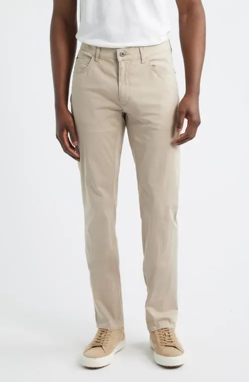 BRAX Chuck Modern Fit Five-pocket Pants - Canvas