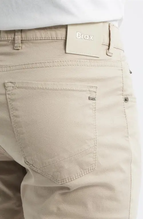 BRAX Chuck Modern Fit Five-pocket Pants - Canvas