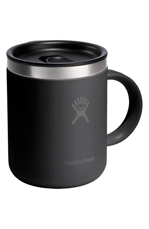 HYDRO FLASK 12-ounce Travel Mug - Black
