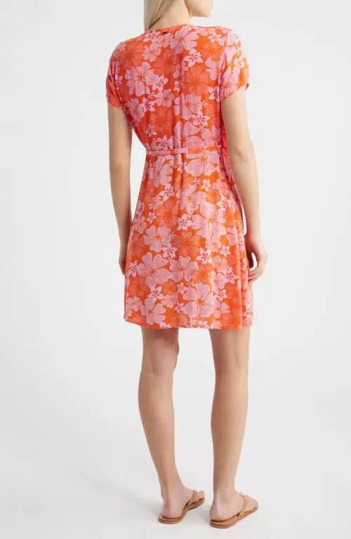 Rip Curl Aloha State Wrap Mini Dress