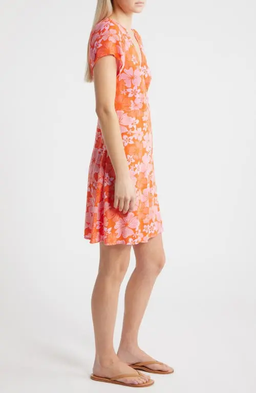 Rip Curl Aloha State Wrap Mini Dress
