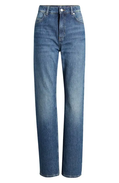 Hugo Boss Ada High-waist Straight-leg Jeans