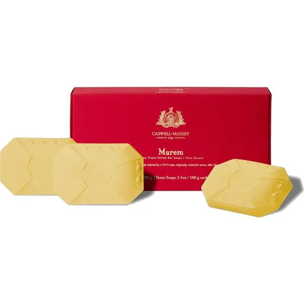 CASWELL-MASSEY Marem Bar Soap - 3-soap Set