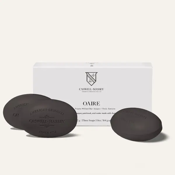 CASWELL-MASSEY Oaire Bar Soap - 3-soap Set