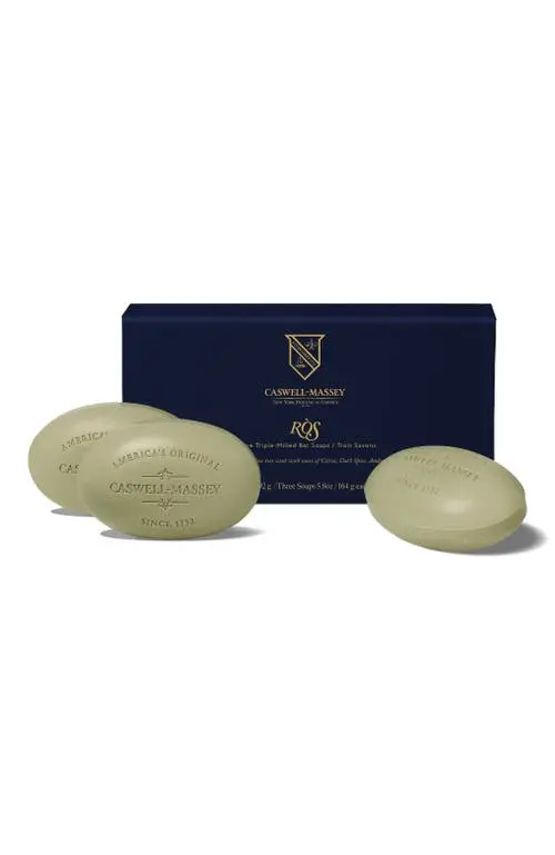 CASWELL-MASSEY Ròs Bar Soap - 3-soap Set
