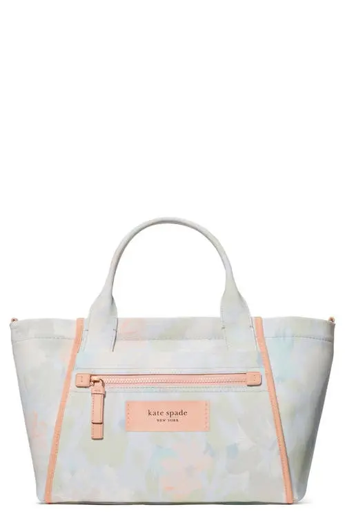 Kate Spade New York Canvas Tote Bag - Coral Multi