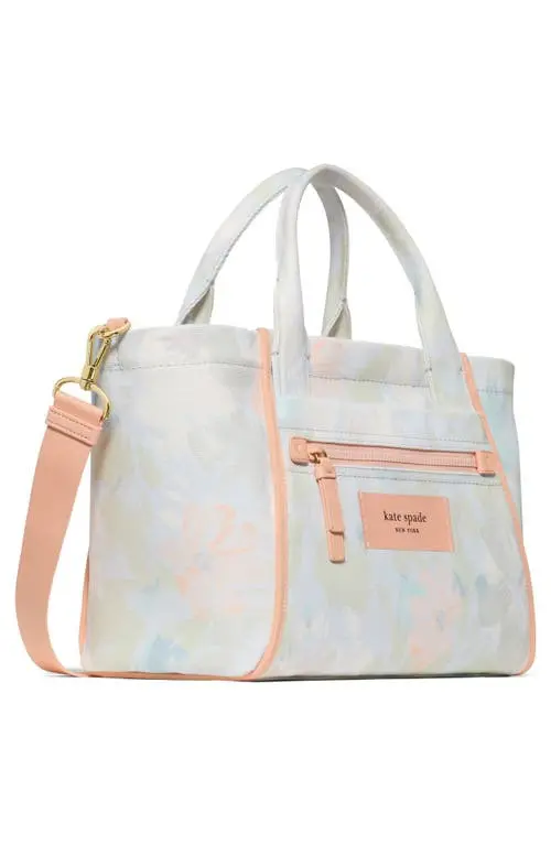 Kate Spade New York Canvas Tote Bag - Coral Multi