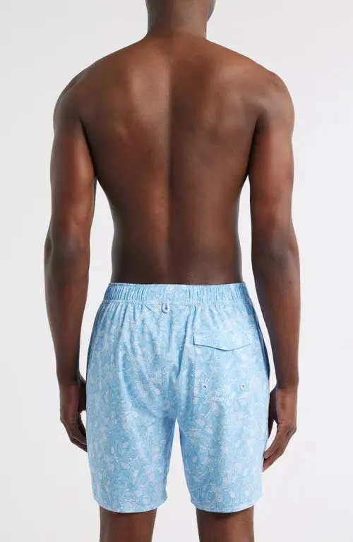 Johnnie-o Printed Swim Trunks