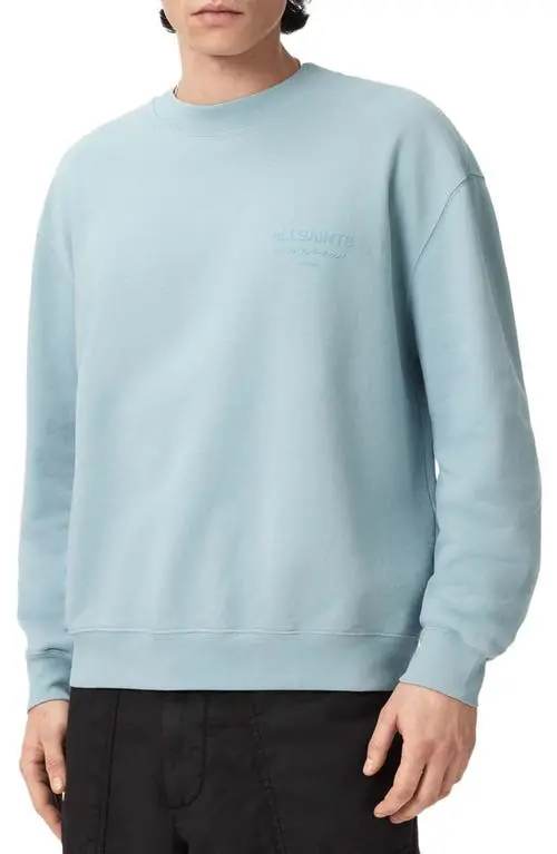 ALLSAINTS Xander Crewneck Sweatshirt - Salton Blue