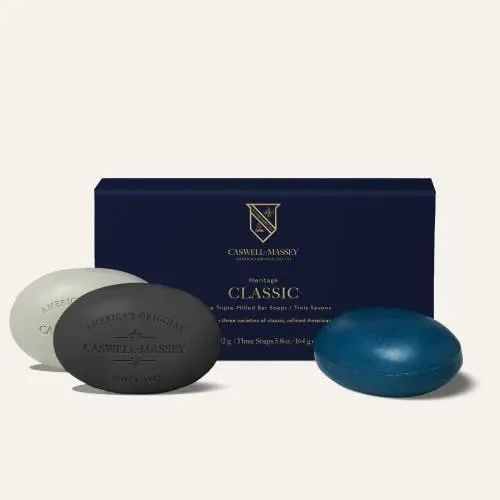 CASWELL-MASSEY Classic Collection Soap Set - Regular