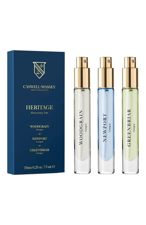 CASWELL-MASSEY Heritage Cologne Discovery Set