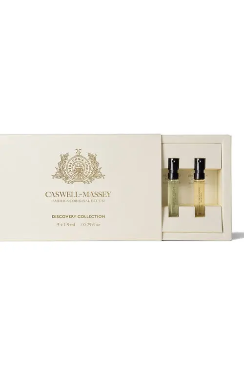 CASWELL-MASSEY Five Fragrance Discovery Collection