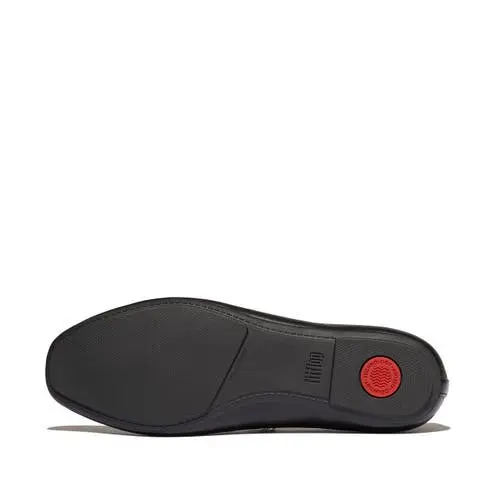 Fitflop Delicato Pearl Crystal Ballerinas - Black