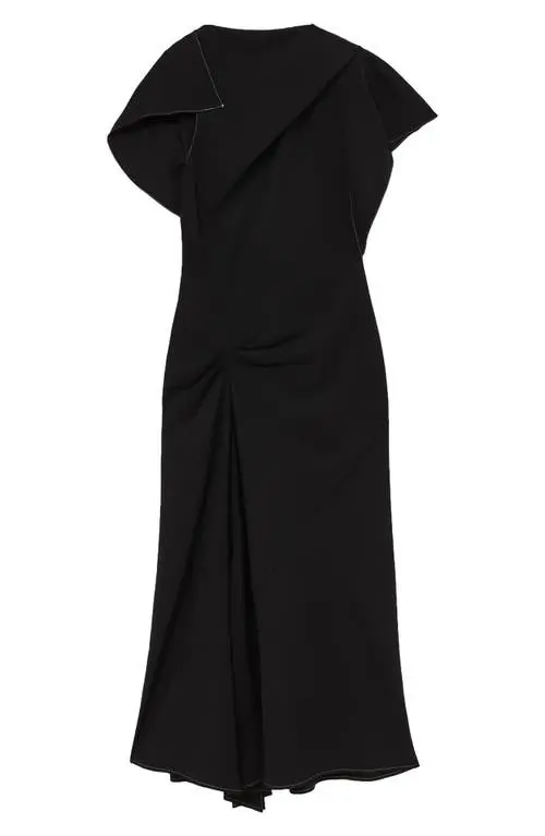 REISS Asymmetric Maxi Dress
