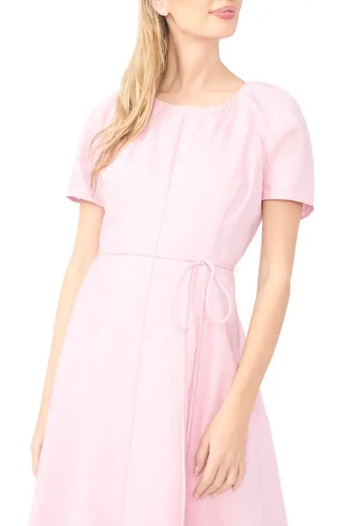 Ted Baker London Allison Raglan Sleeve Linen Maxi Dress - Rosy Touch