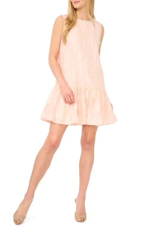 Ted Baker London Floral Jacquard Minidress - Cloud Pink