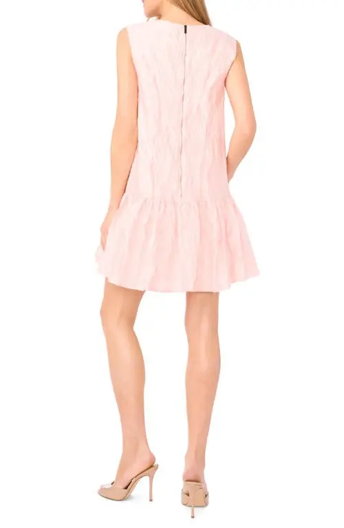 Ted Baker London Floral Jacquard Minidress - Cloud Pink