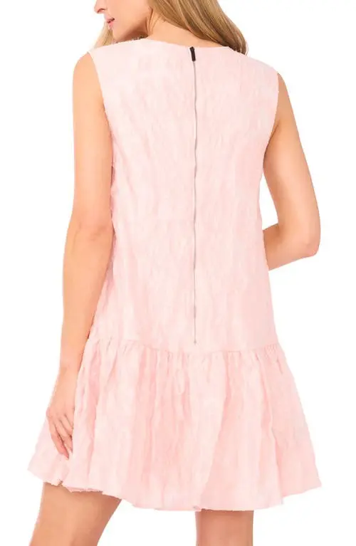 Ted Baker London Floral Jacquard Minidress - Cloud Pink