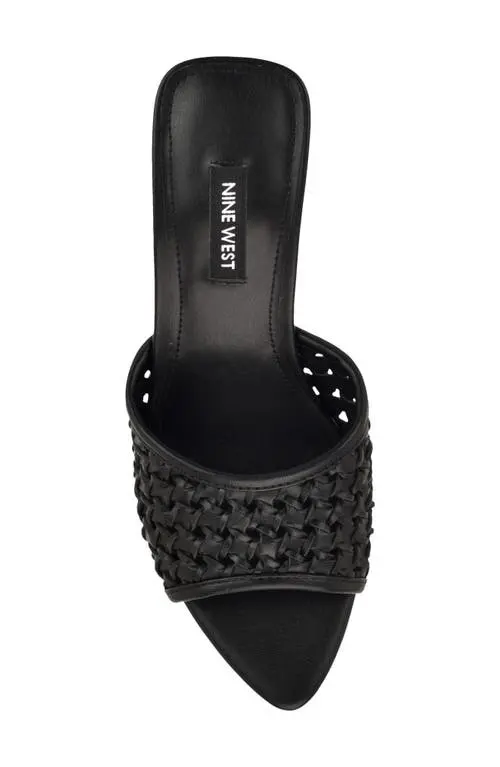 Nine West Kirela Woven Sandal - Black