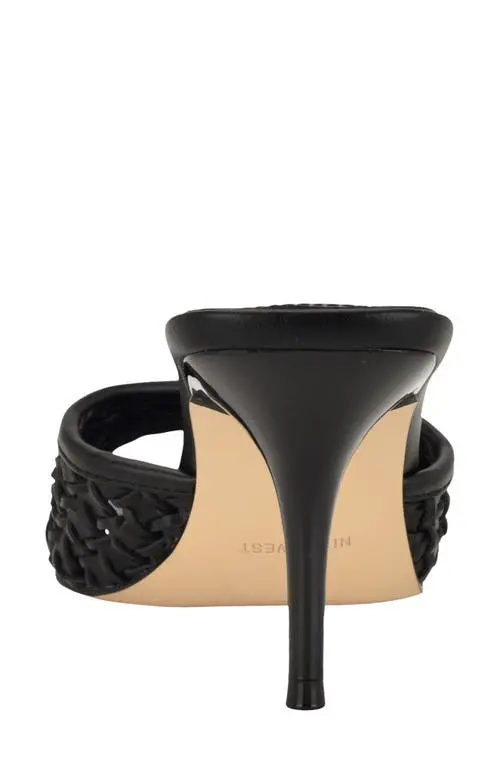 Nine West Kirela Woven Sandal - Black