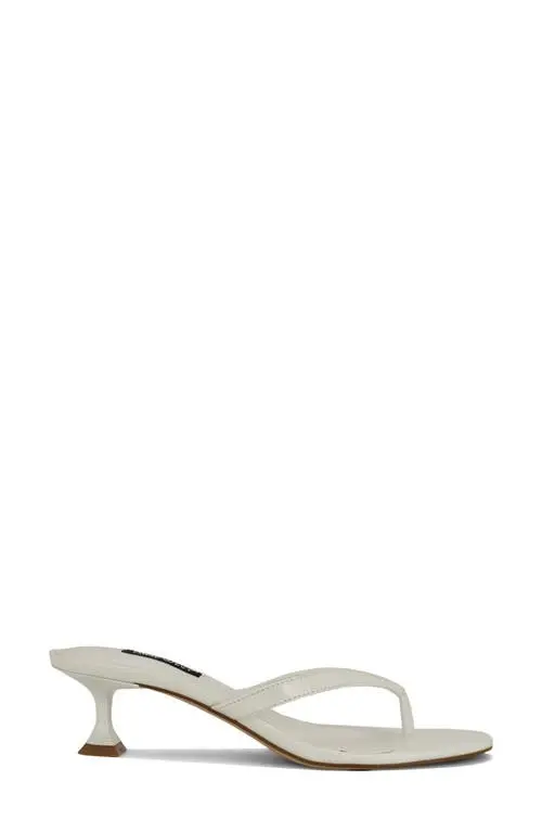 Nine West Kitten Heel Flip Flop