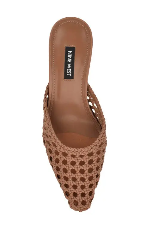 Nine West Camenlaw Woven Mule - Light Brown
