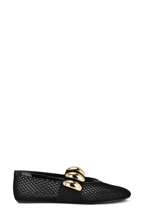 Nine West Dorra Mary Jane Flat - Black