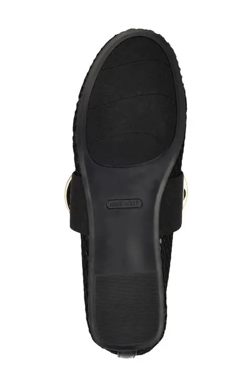 Nine West Dorra Mary Jane Flat - Black