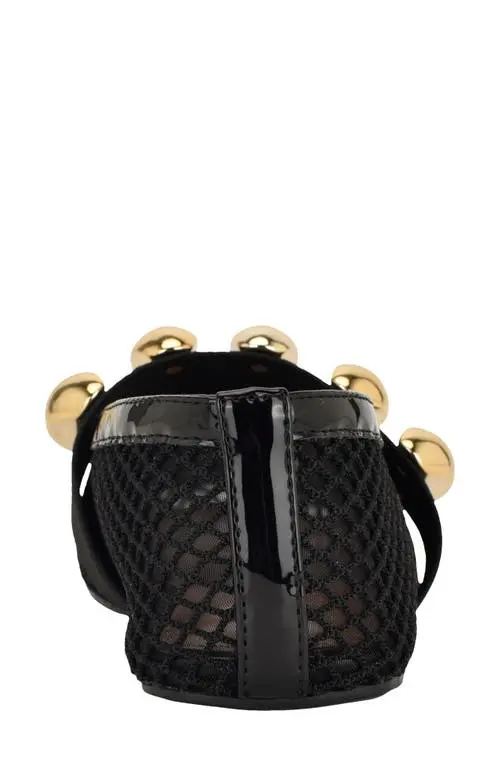 Nine West Dorra Mary Jane Flat - Black