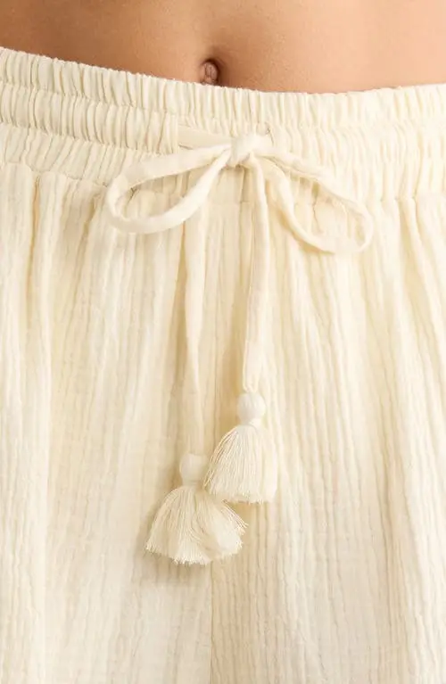 Elan Cotton Skort - Natural