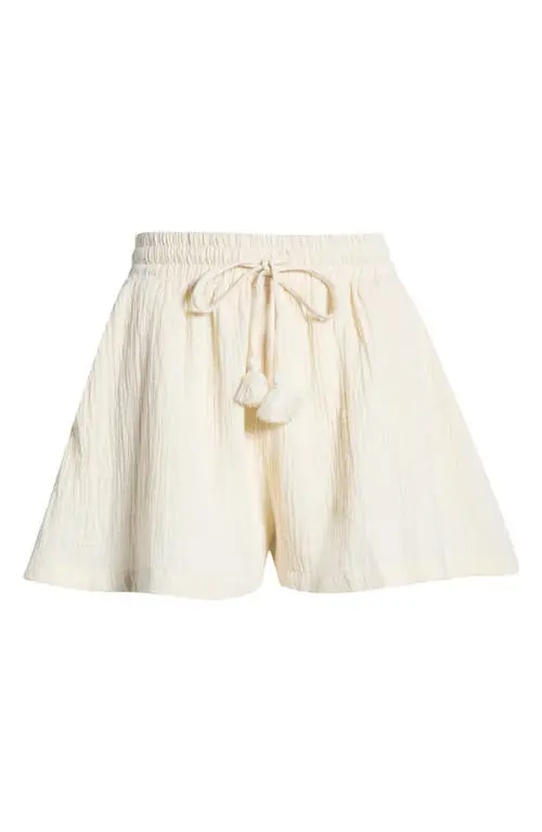 Elan Cotton Skort - Natural