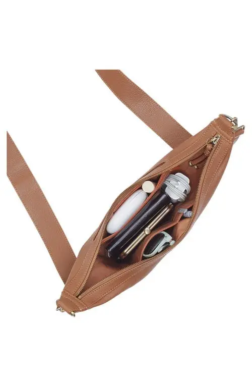 Hobo Leather Carmen Sling Bag - Brown Sugar