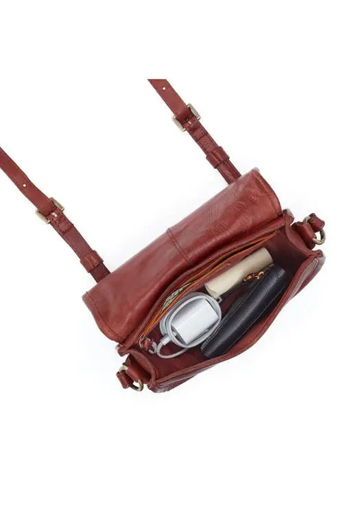 Hobo Small Kiva Leather Crossbody Bag