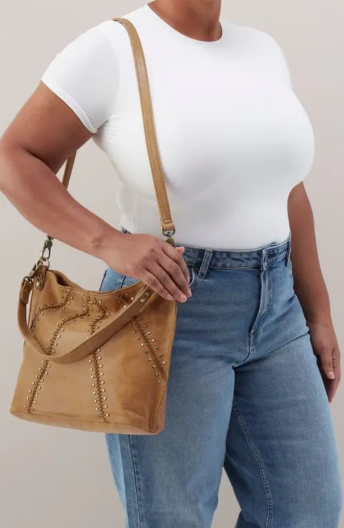 Hobo Pier Leather Shoulder Bag