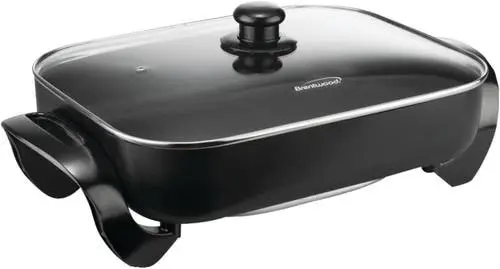BRENTWOOD Electric Skillet - Black