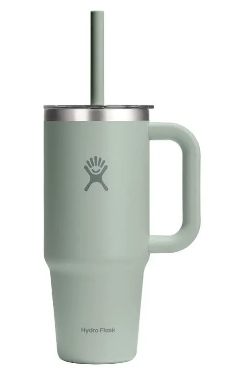 HYDRO FLASK 24-ounce Clear Lid Travel Tumbler - Agave