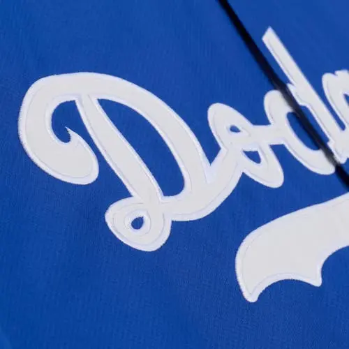 Mitchell & Ness Los Angeles Dodgers Full-snap Hooded Coaches Jacket