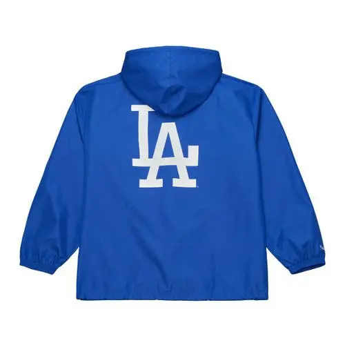Mitchell & Ness Los Angeles Dodgers Full-snap Hooded Coaches Jacket