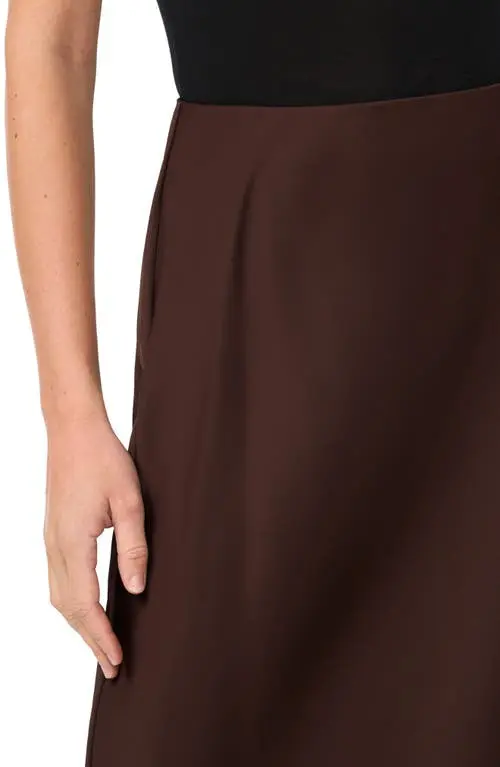 Halogen Flared Maxi Skirt - Mole
