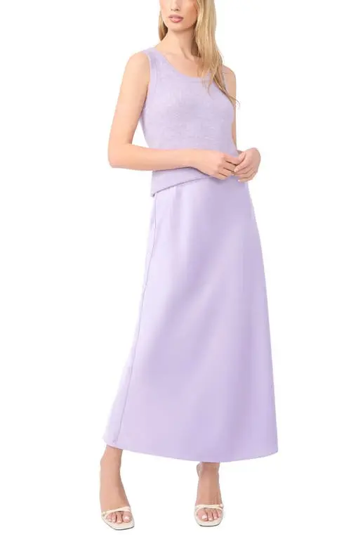 Halogen Flared Maxi Skirt - Soft Lavender