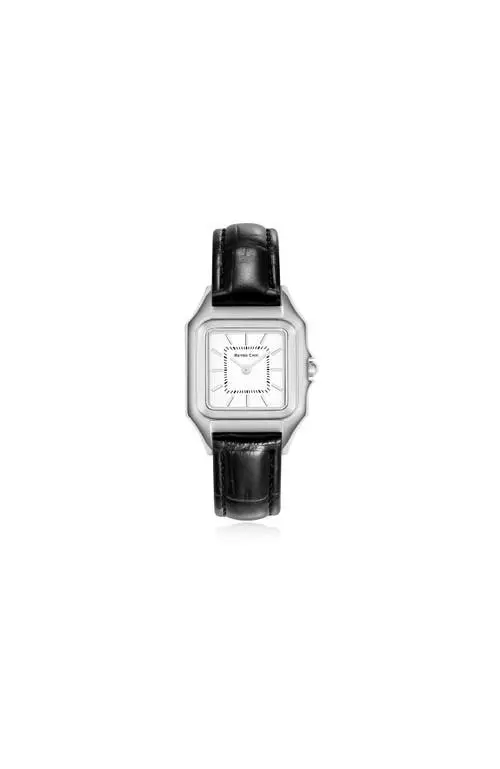 RETRO CHIC Vatican Majesty Moon Watch - Black & Silver