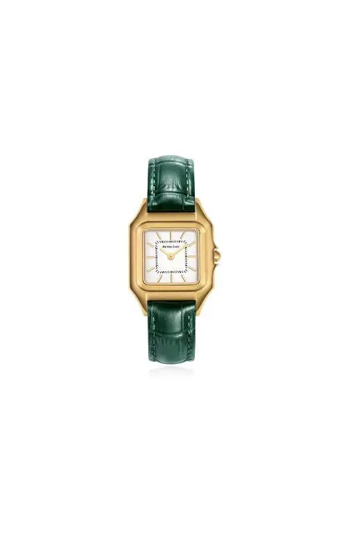 RETRO CHIC Vatican Majesty Watch - Green & Gold